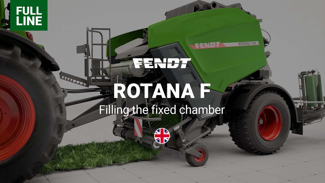 The new Fendt Rotana | Fendt Rotana F | Filling the fixed chamber - YouTube