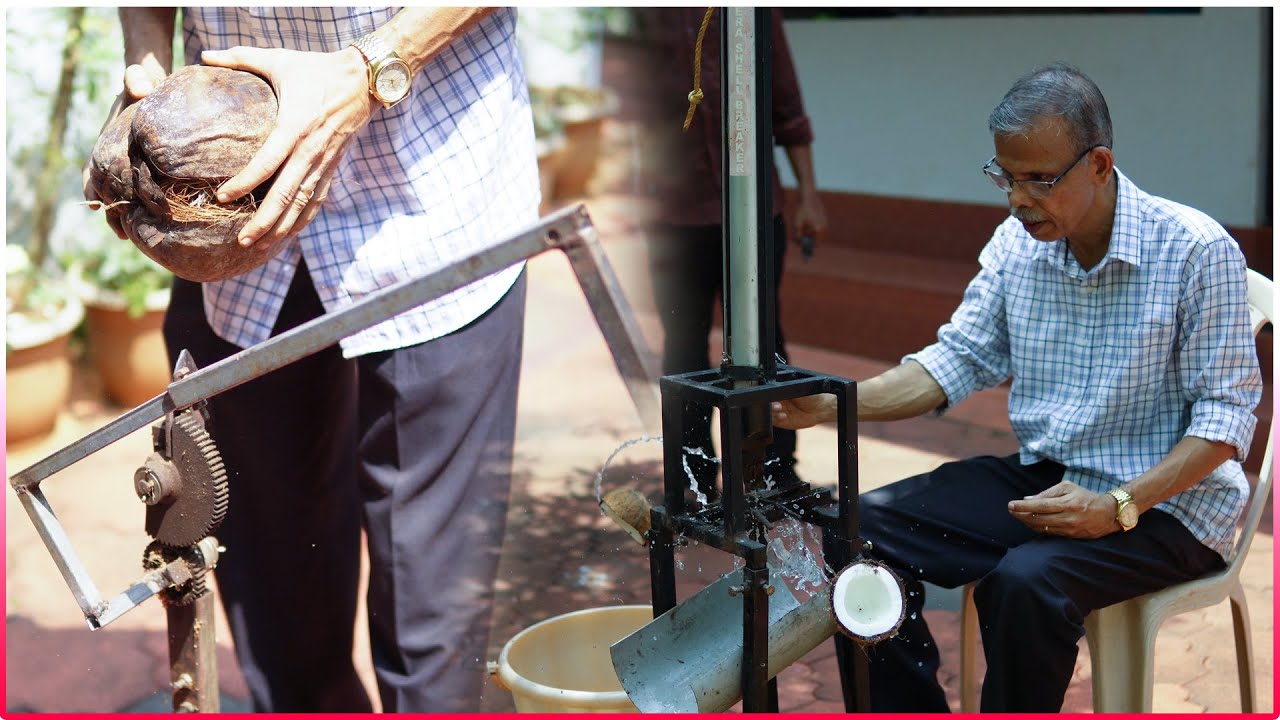 Coconut Dehusking & Coconut Breaking Hand Tool | Coconut Farming ...