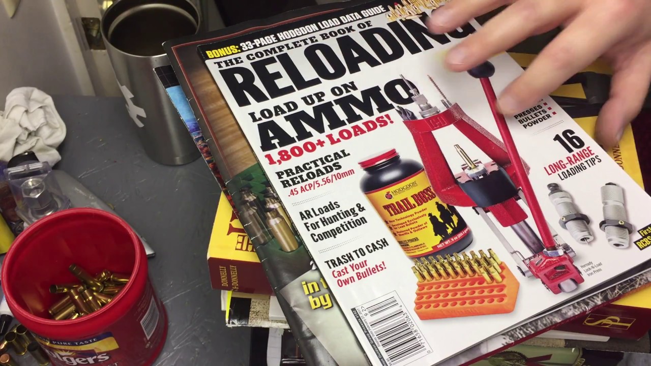 Getting started in reloading Episode 5 - What to do first - Read! Study all you can. - YouTube
