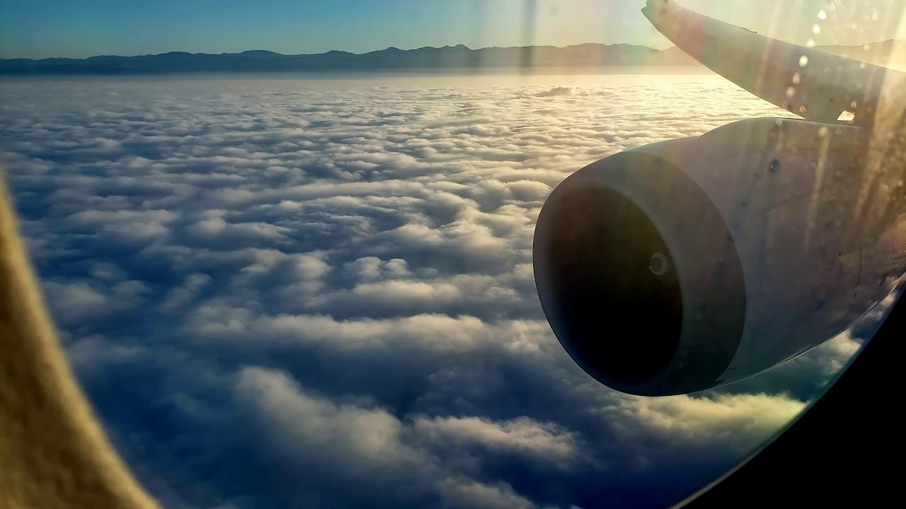 Landing | Boeing 787-9 | United Airlines Flight 842 | Los Angeles, CA ...