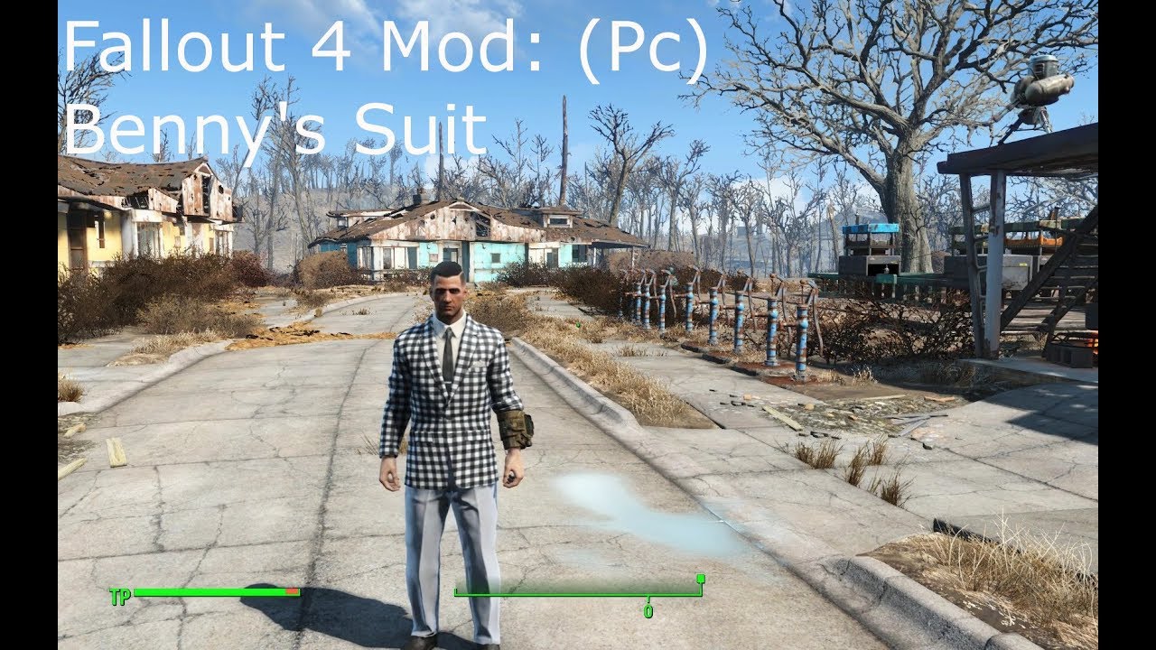 Fallout 4 Mod: Benny's Suit from New Vegas - YouTube