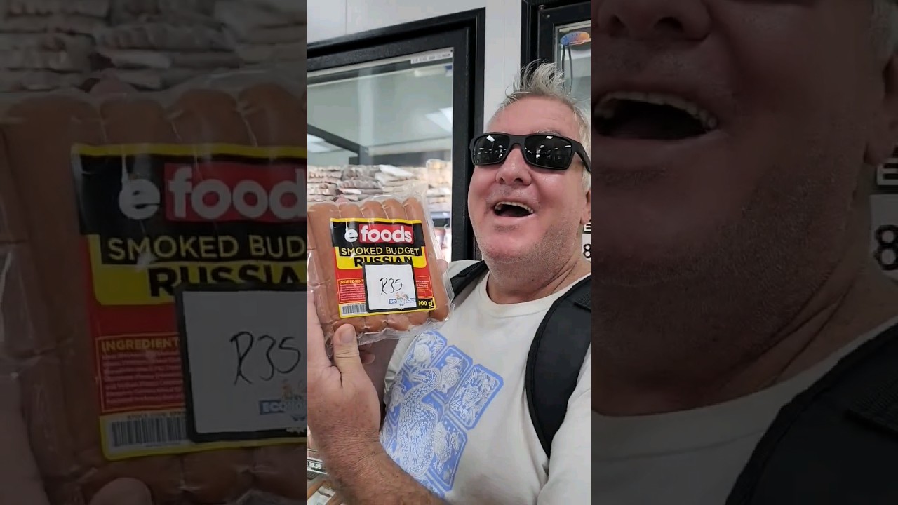 Bought some R35 Russian sausages from Econofoods in George. # ...