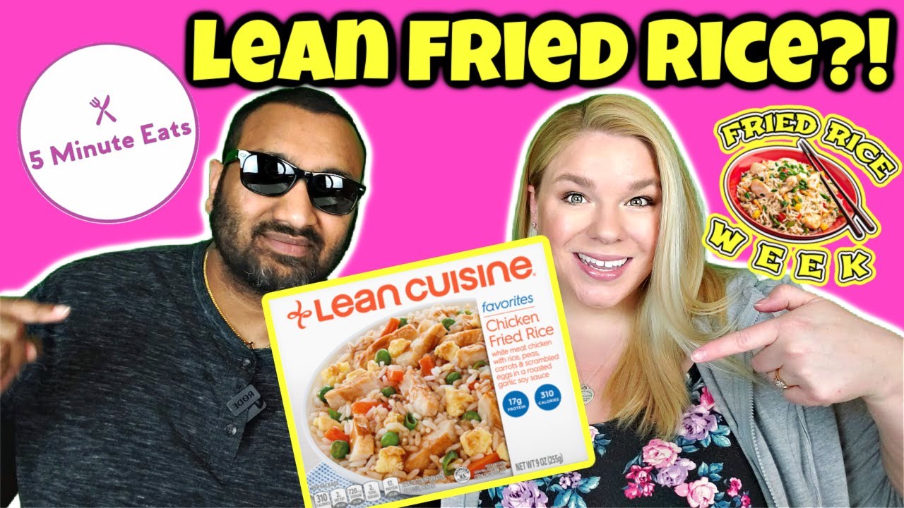 Lean Cuisine Chicken Fried Rice Review - YouTube