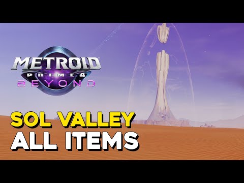 Metroid Prime 4 Sol Valley All Item Locations (All Collectibles)