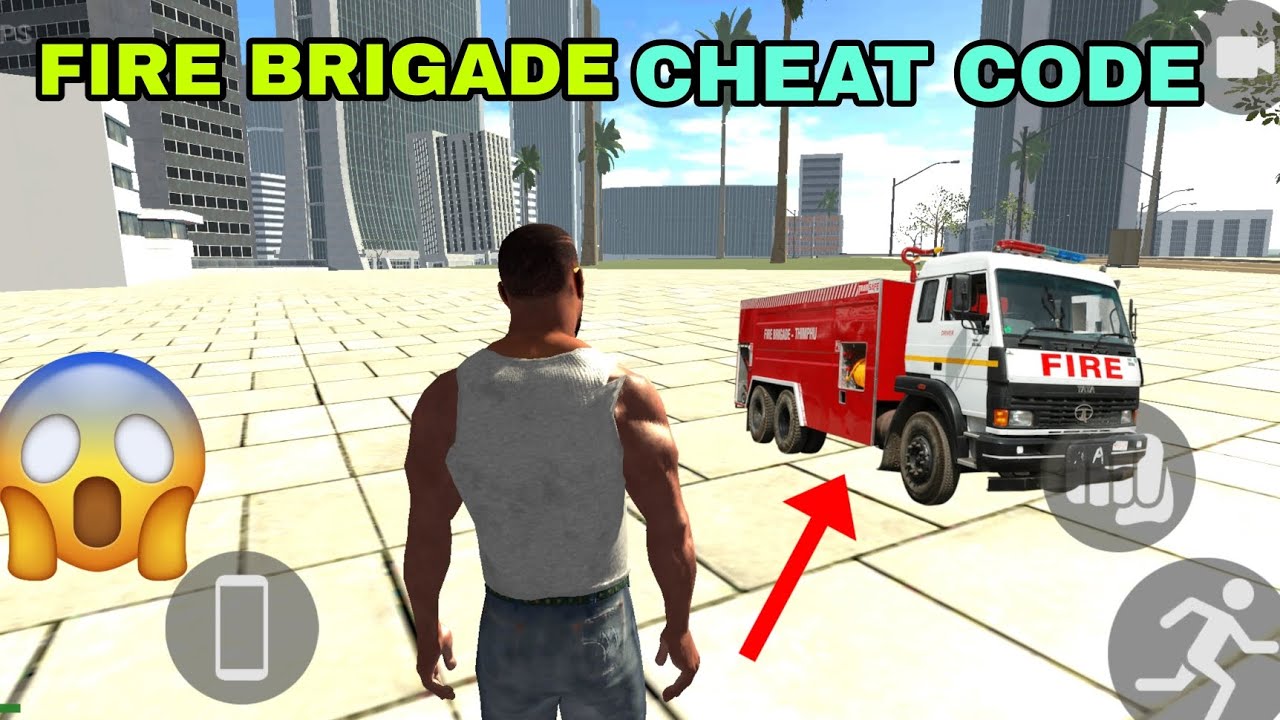 FIRE BRIGADE CHEAT CODE IN INDIAN BIKE DRIVING 3d 😱 - NEW UPDATE #gta5 #manikemove #cheatcodes ...