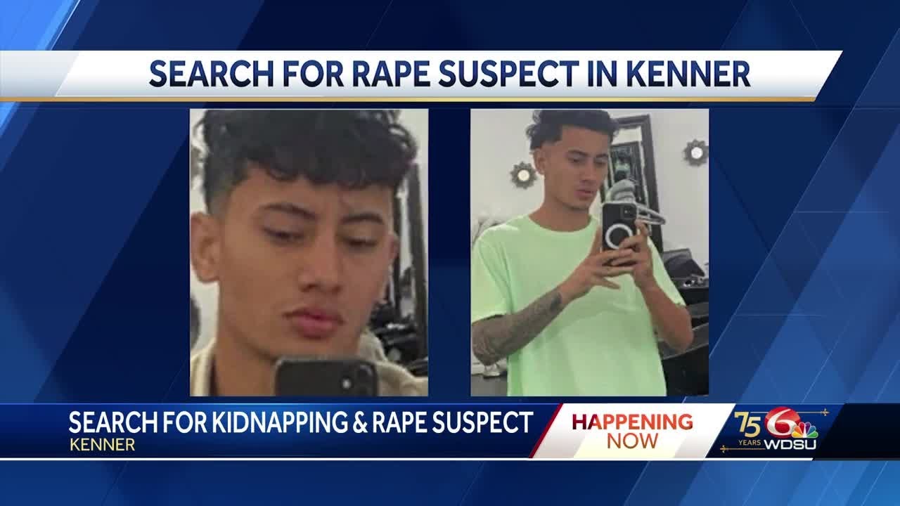 Man "overpowered" teen with knife before rape, Kenner police says - YouTube