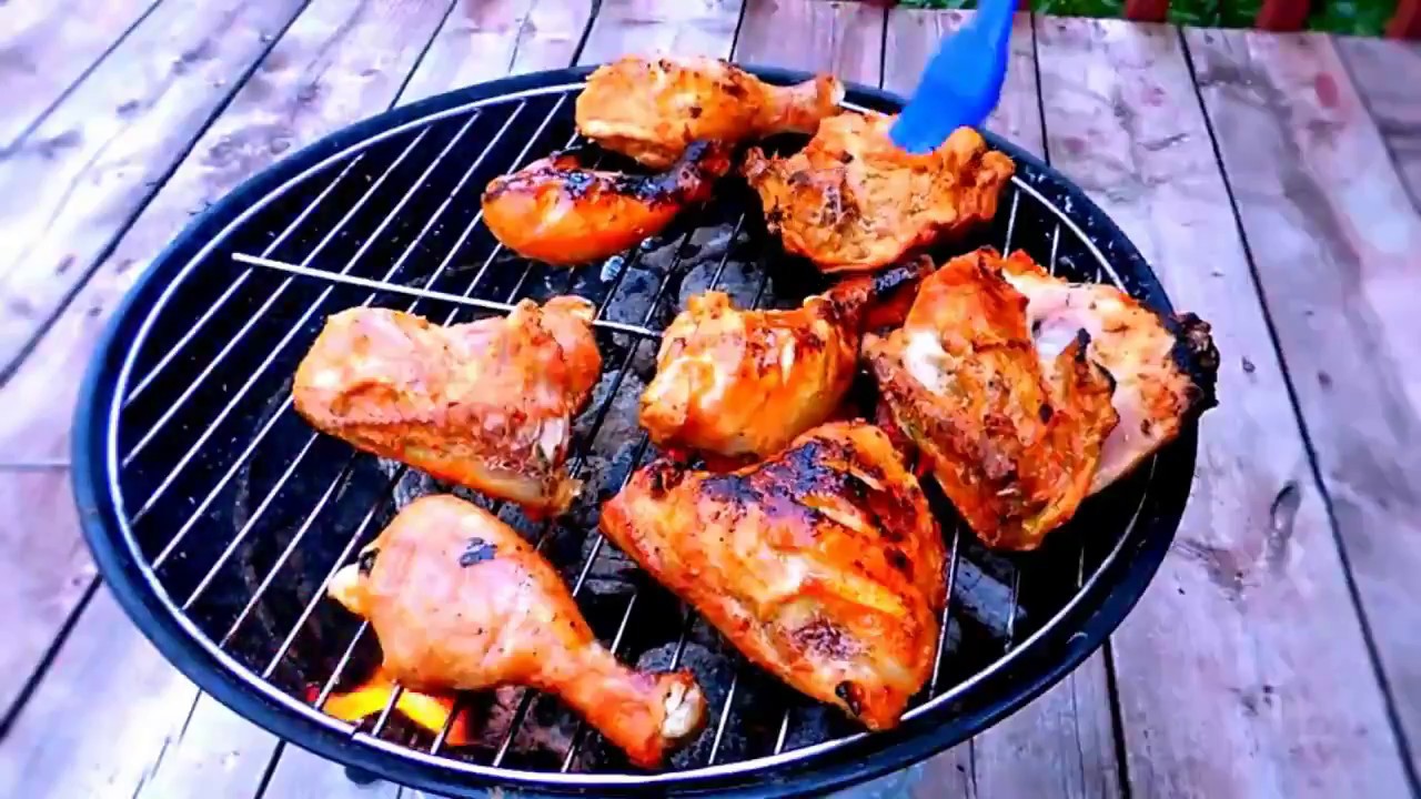 Chicken Tikka BBQ In Pakistani Style - YouTube