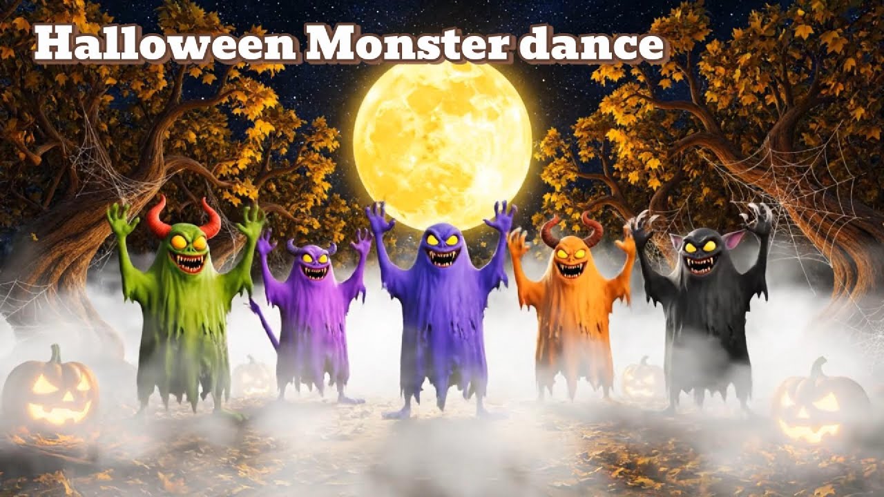 Spooky Songs for Kids: Halloween Monster Dance! - YouTube