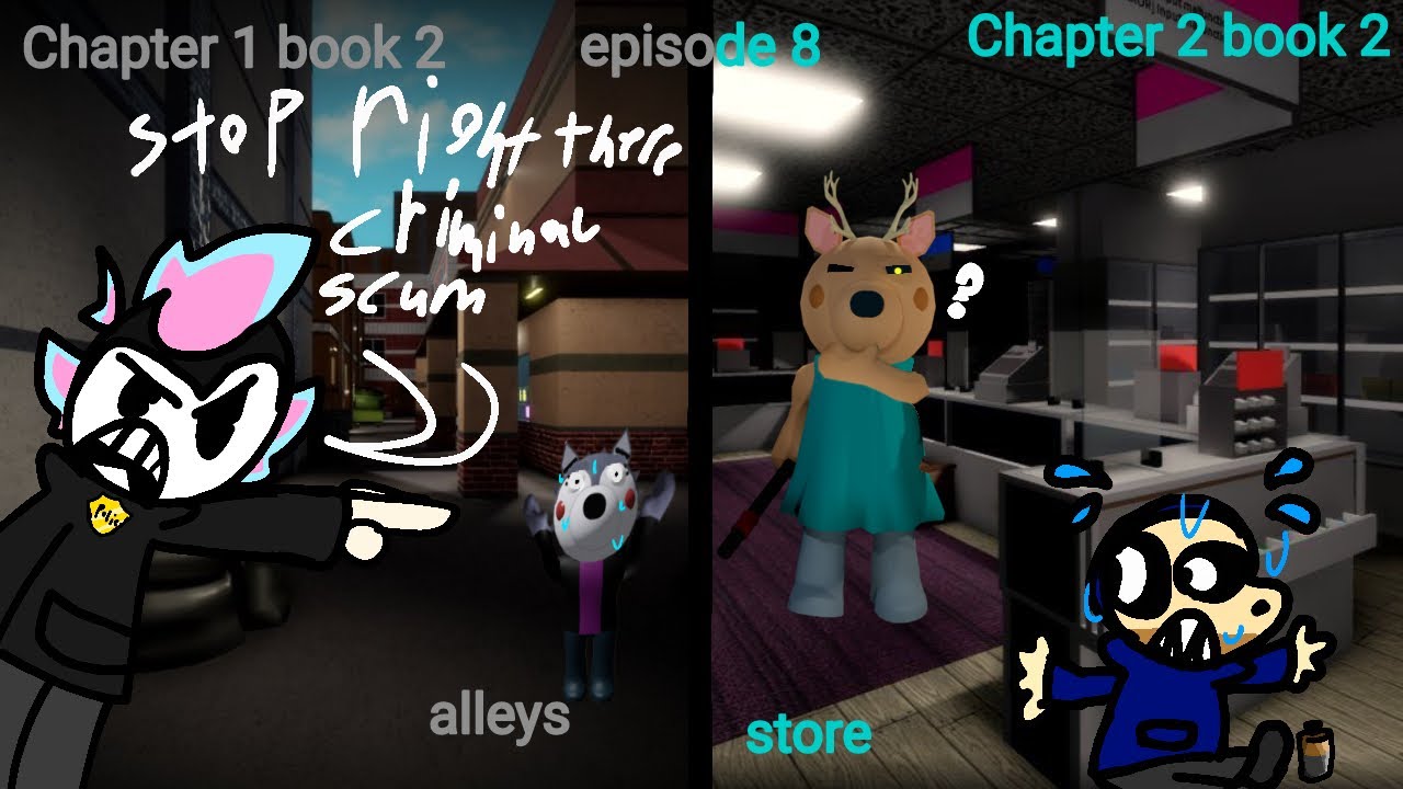 Piggy: Ep 8: Book 2| Chapter 1 & Chapter 2 (Alleys & Store) ROBLOX ...