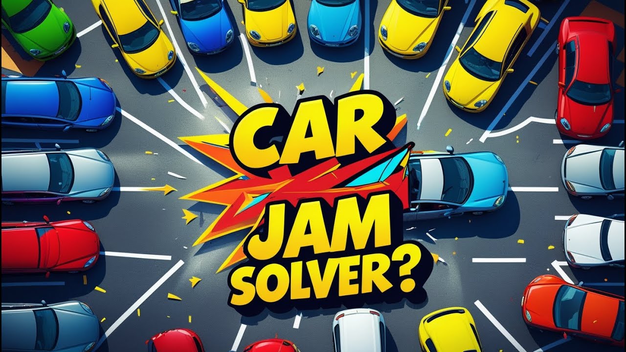 🚗 Car Jam Solver – The Ultimate Parking Puzzle! 🧠 - YouTube