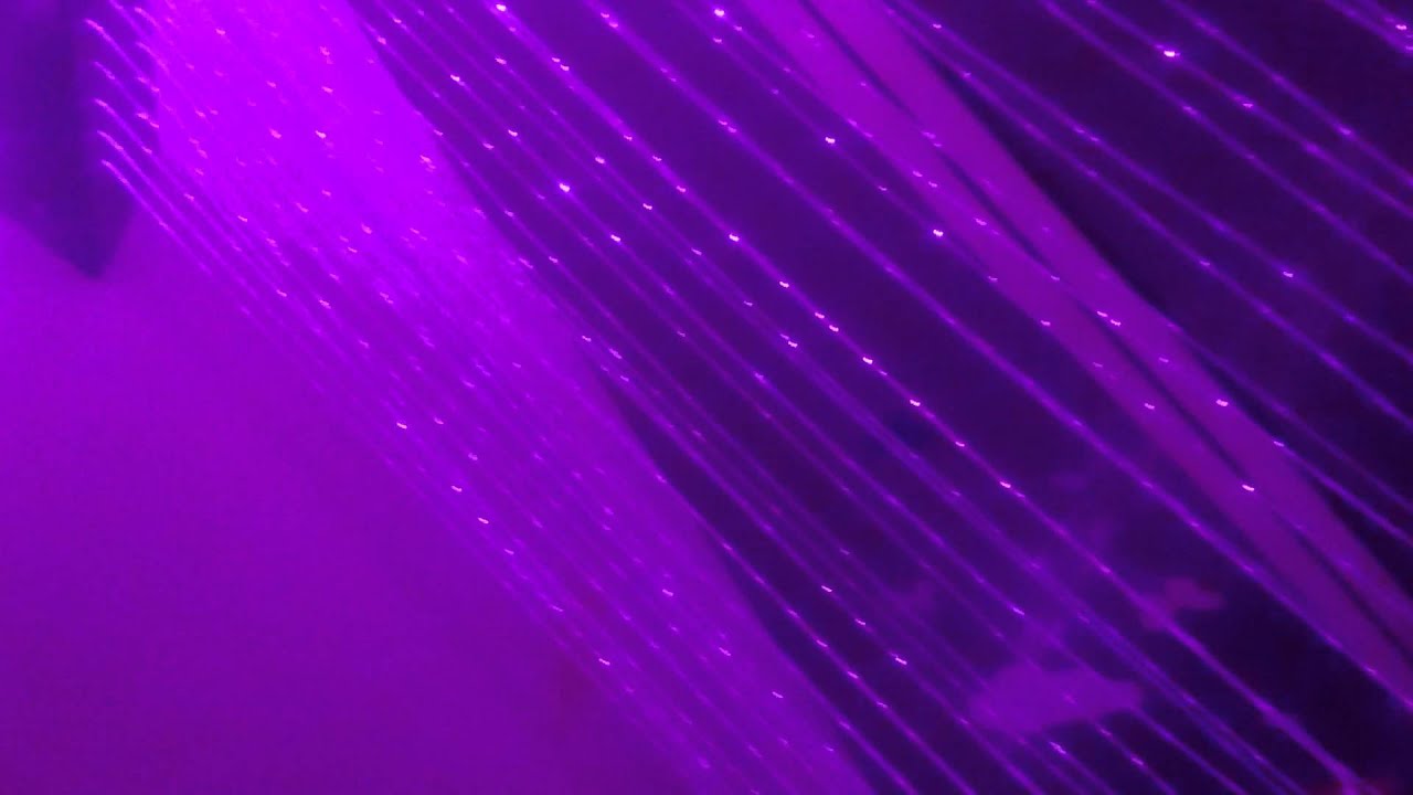 Bubble rod fibre optic chandelier - YouTube