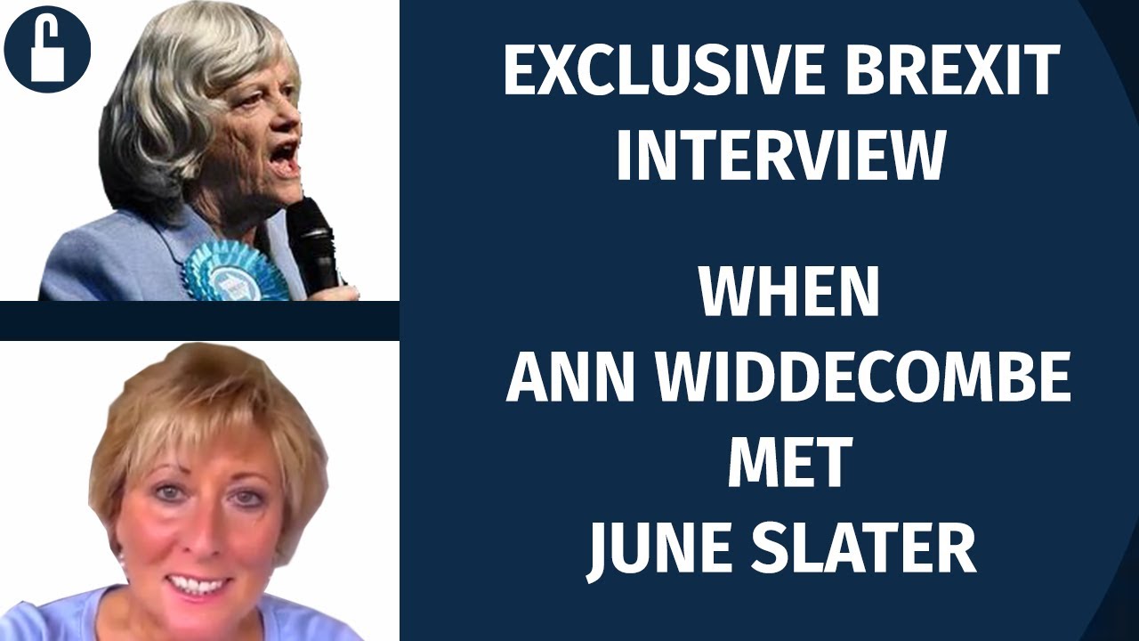 Brexit Royalty: When Ann Widdecombe met June Slater - Exclusive ...