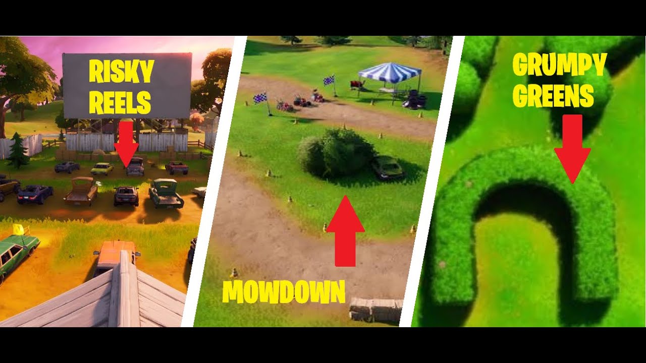 Visit Grumpy Greens, Mowdown, and Risky Reels - YouTube