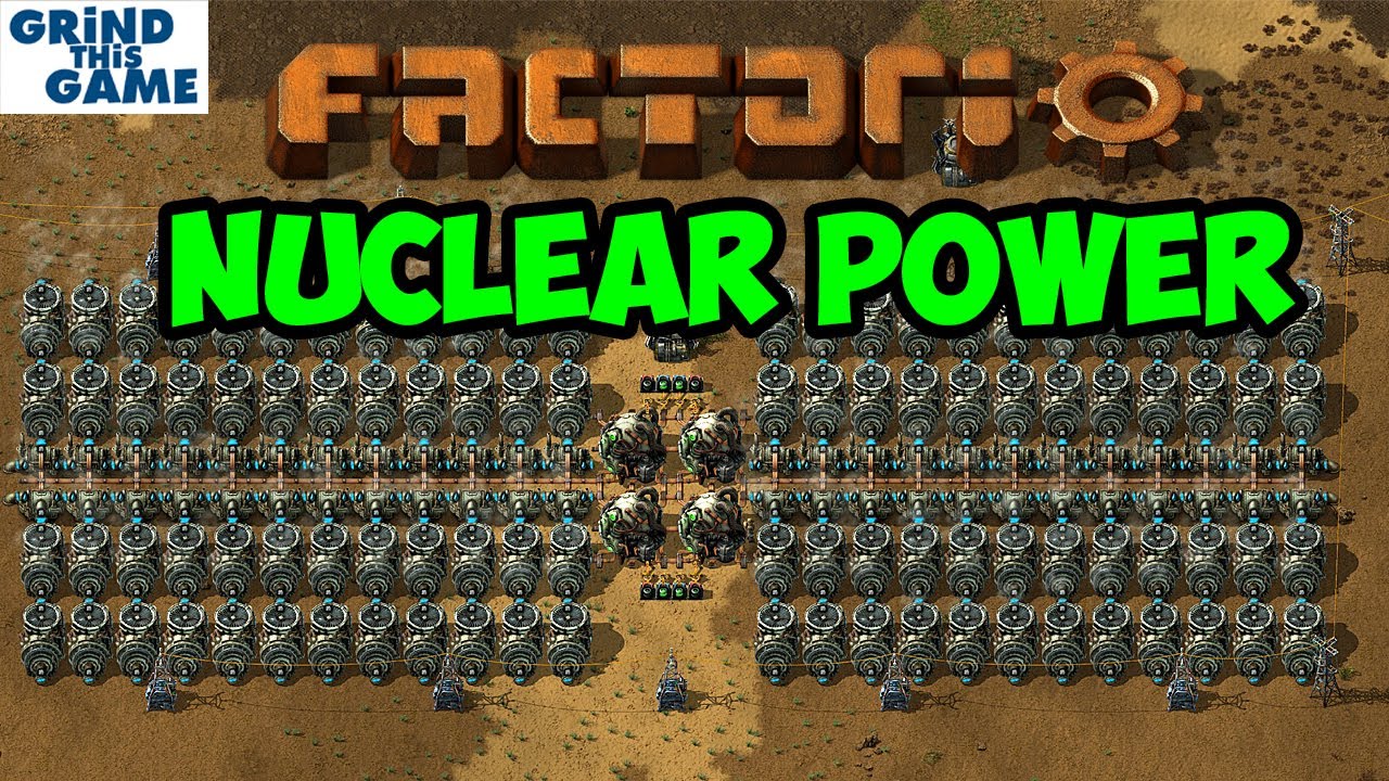 Time For Nuclear Power - The Spaghetti Factory - Factorio - YouTube