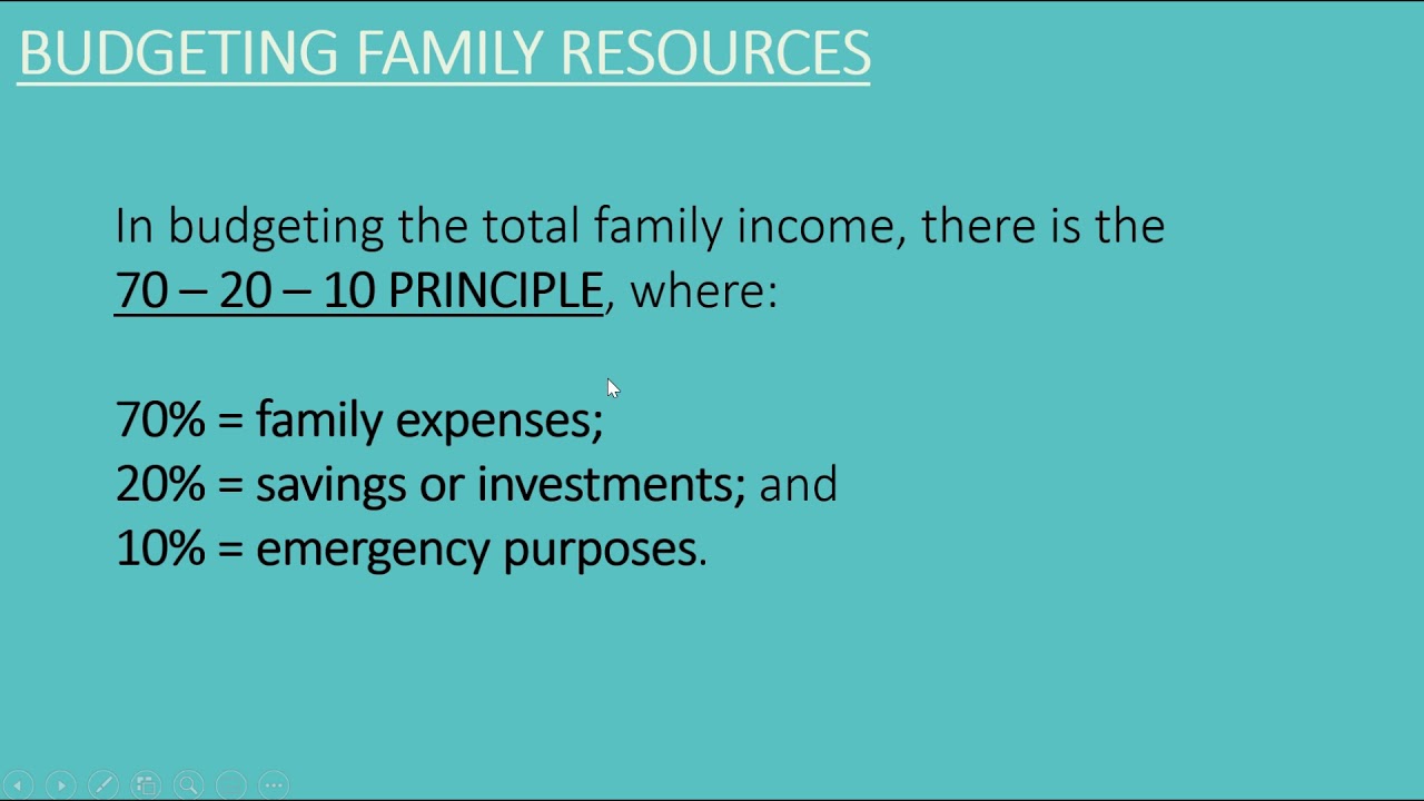 TLE / EPP 6 - Q2- MODULE 3 - VIDEO LESSON - PREPARING AND ALLOCATING ...