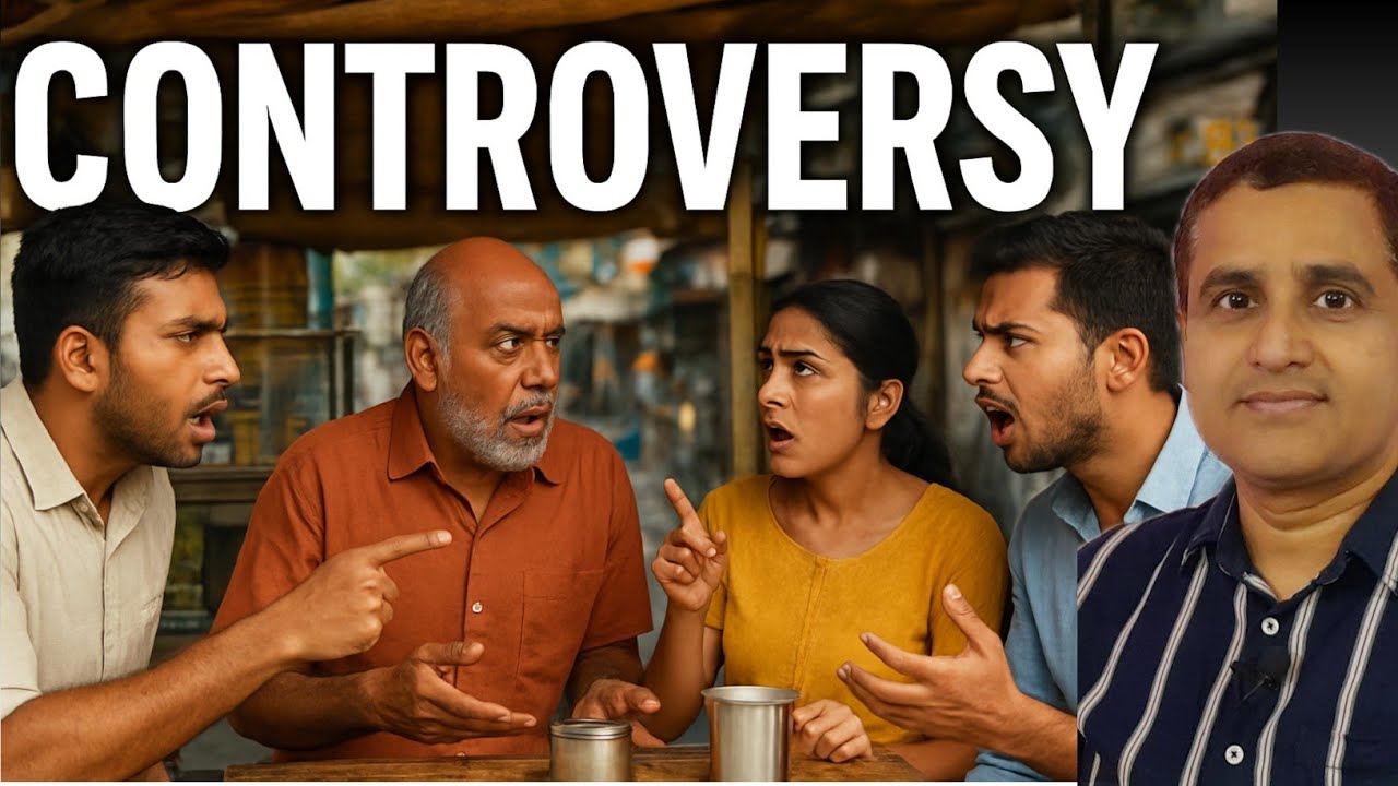 Controversy meaning in Hindi | CONTROVERSIAL | Newspaper Vocabulary # ...
