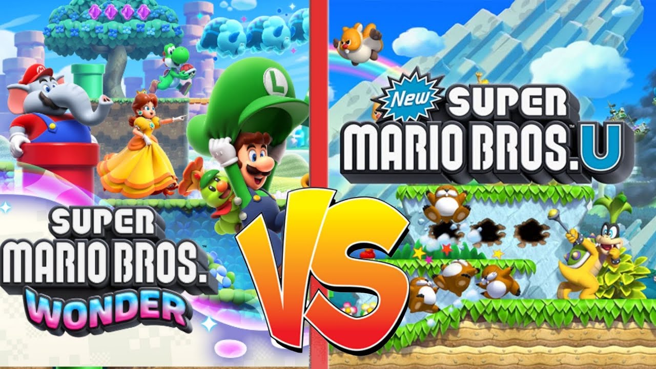 Super Mario Bros. Wonder COMPARISON - YouTube