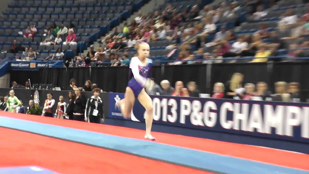 Bailie Key - Vault - 2013 P&G Championships - Jr. Women - Day 1 - YouTube