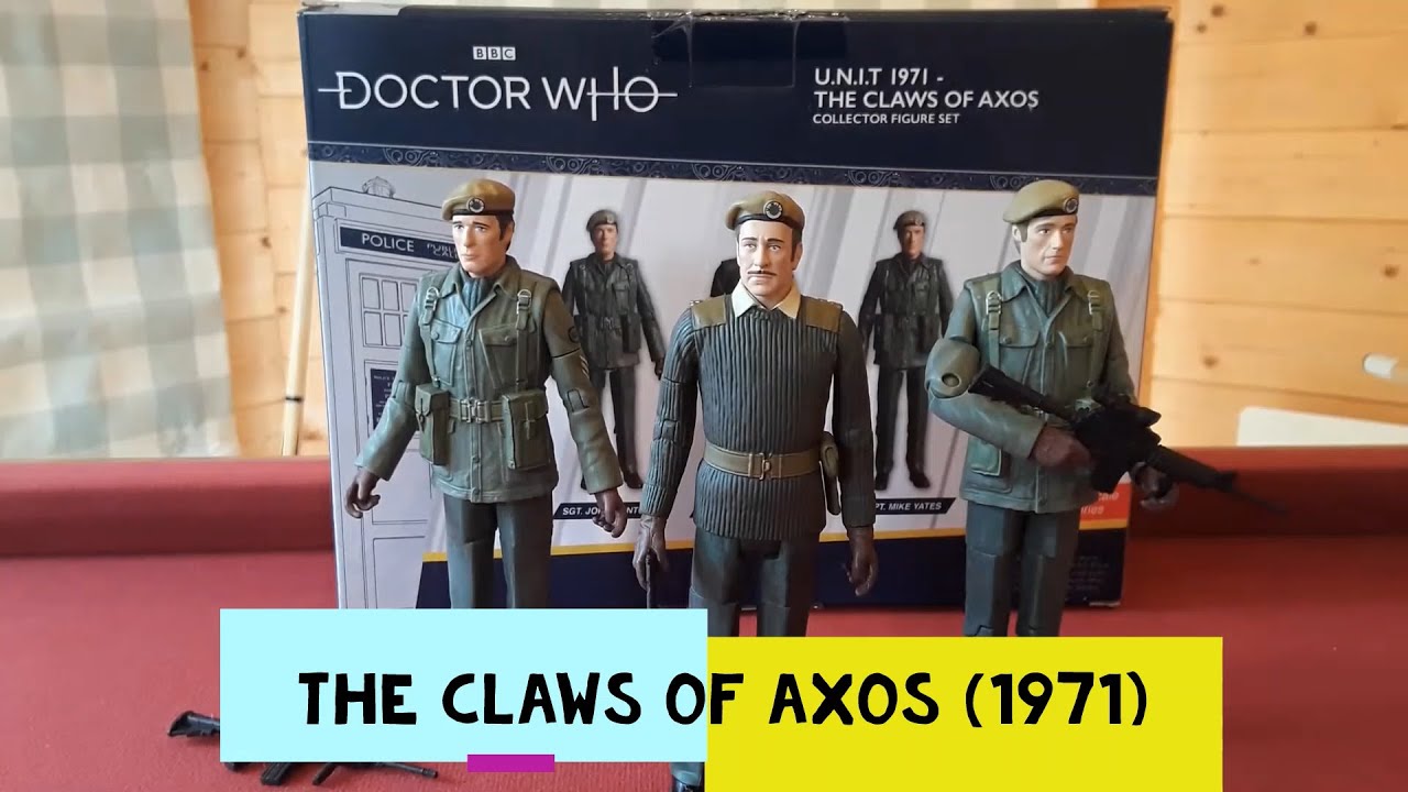 Doctor Who UNIT Set (The claws of Axos) Review - YouTube