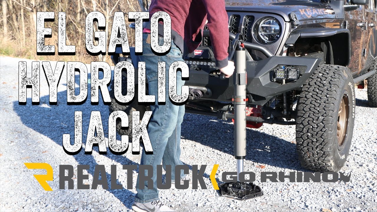 Go Rhino El Gato Hydrolic Jack - YouTube