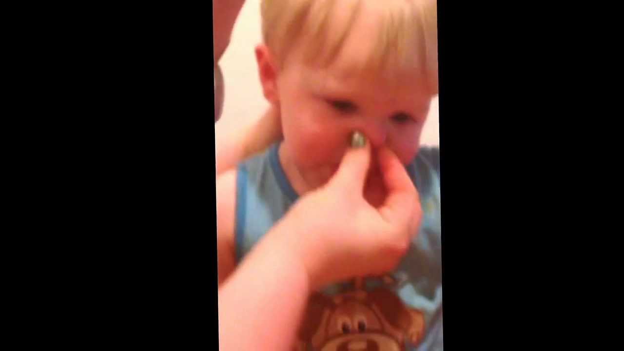 Spaghetti Out the nose... - YouTube