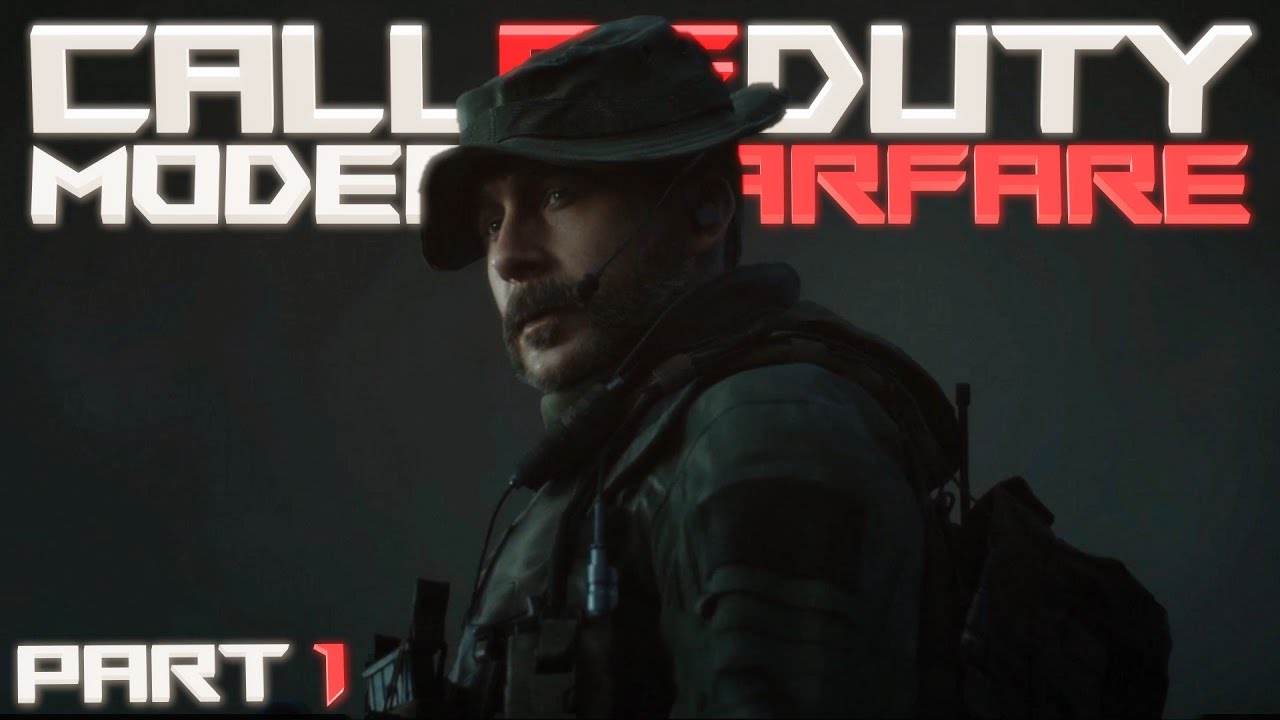 Call of Duty Modern Warfare Gameplay Part 1 - INTRO - Campaign Mission ...