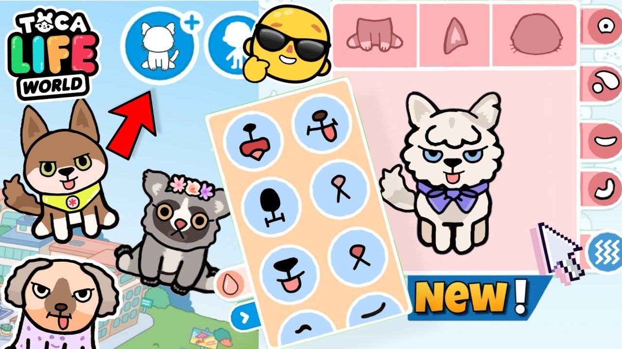 YES ?!! 🫡 ANİMAL Designer 😏? Toca Boca New Update / Toca Life World ...