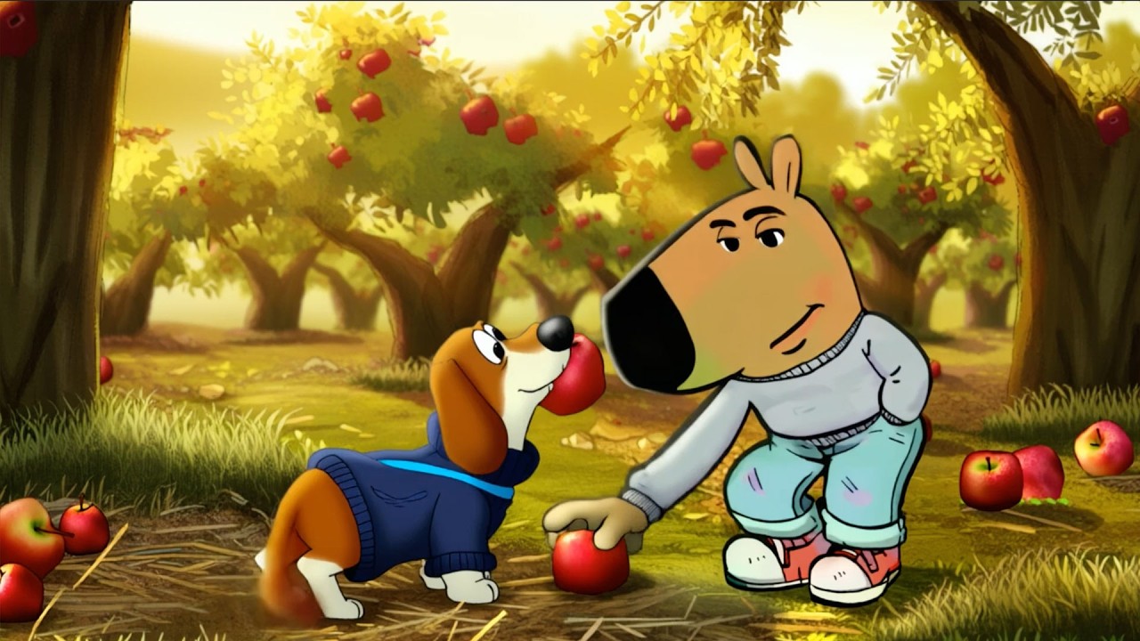 Dog with Apple in Mouth Apple Dog AI Memes Compilation - YouTube