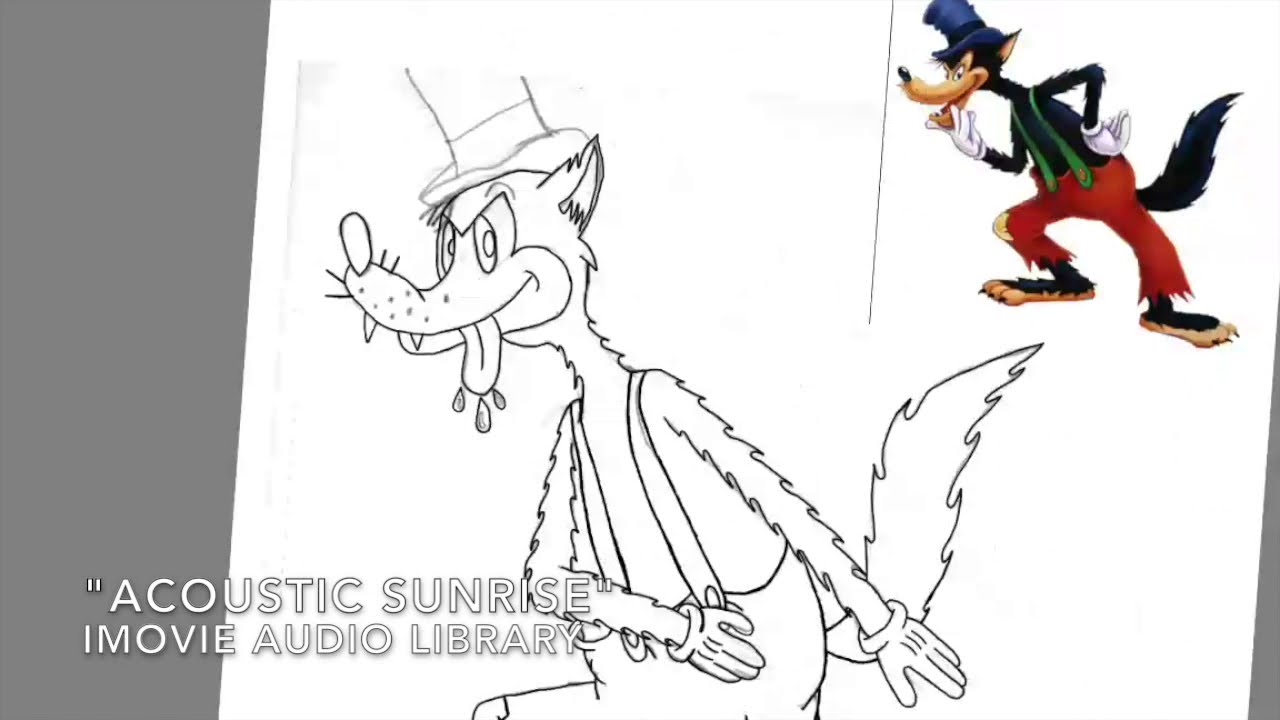 Disney Through the Years Speedpaint Series: Part 2: The Big Bad Wolf (a ...