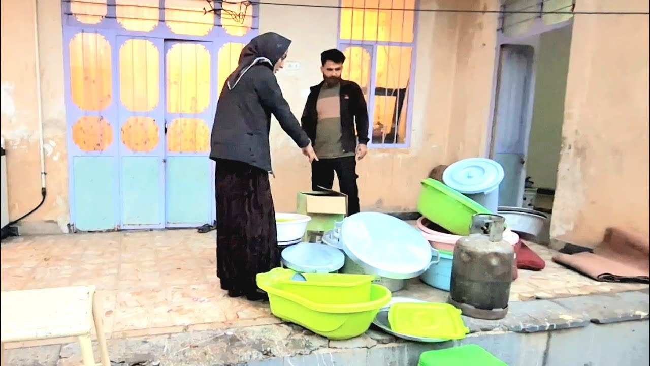 The cooperation of Fatima and her husband Isa, the reconstruction of ...