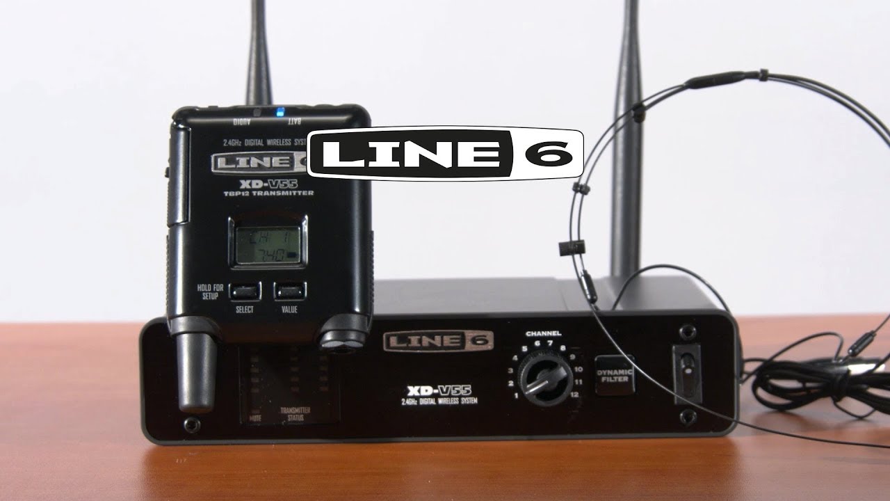 Line 6 XD-V55HS Digital Wireless Headset Mic System | Gear4music - YouTube