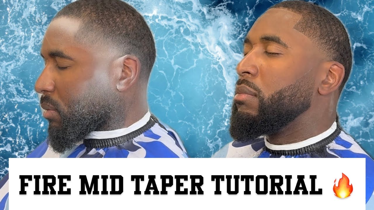 Mid Taper Haircut Tutorial (Easy Steps) - YouTube
