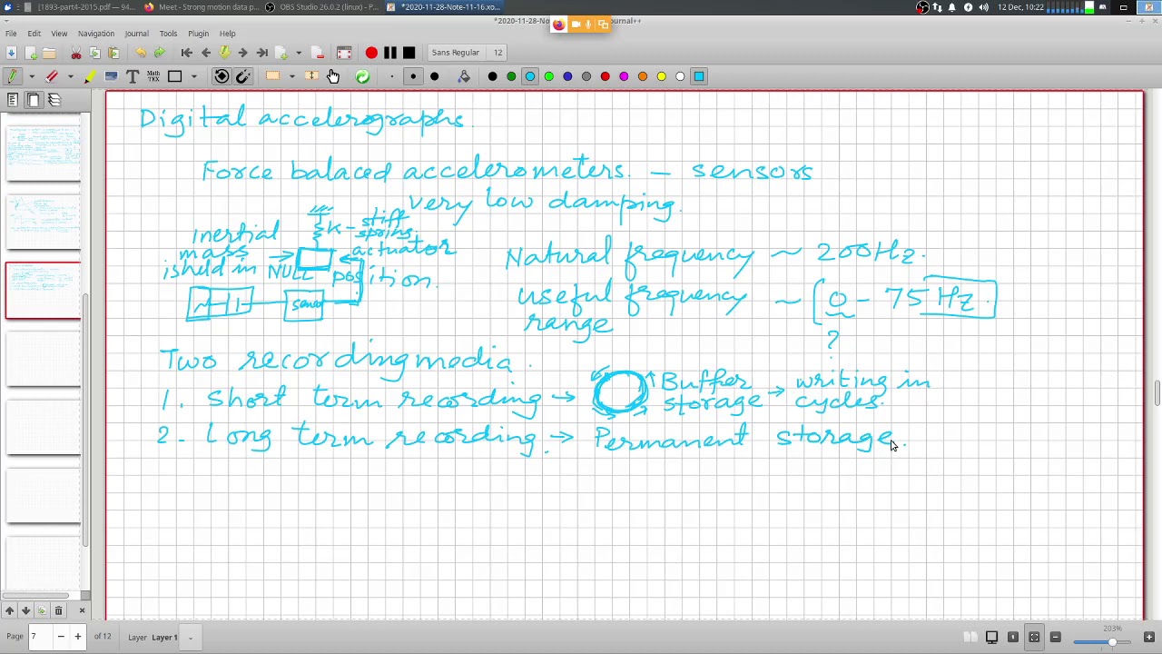 Processing of digital accelerograph data - 01 - YouTube
