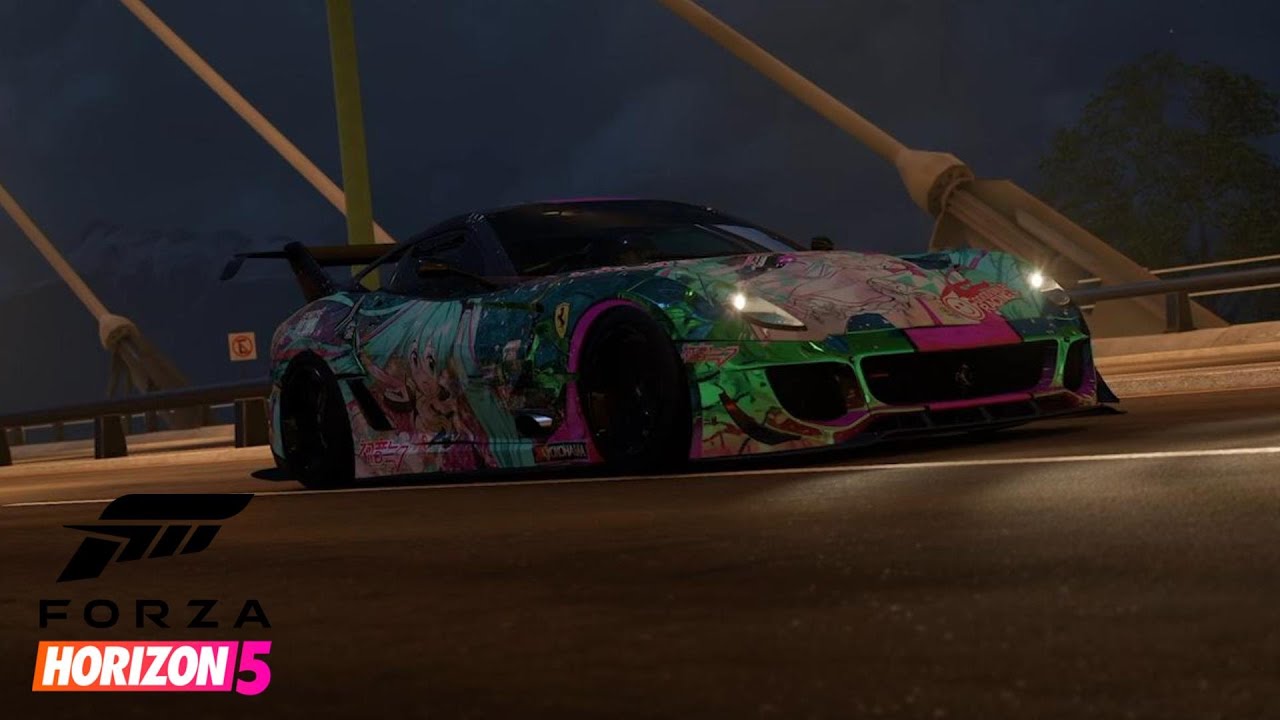 Forza Horizon 5 - Itasha Ferrari gameplay - YouTube