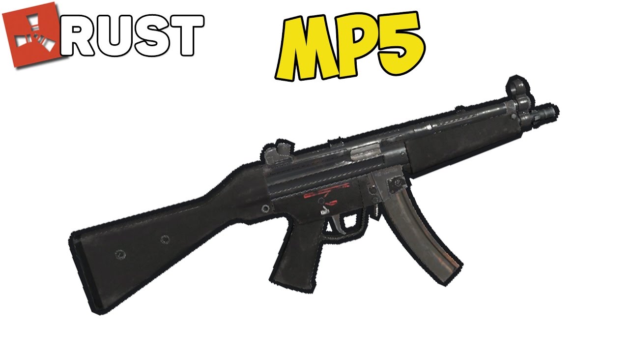 MP5 УЖЕ В ИГРЕ / LR300 можно крафтить (RUST) - YouTube