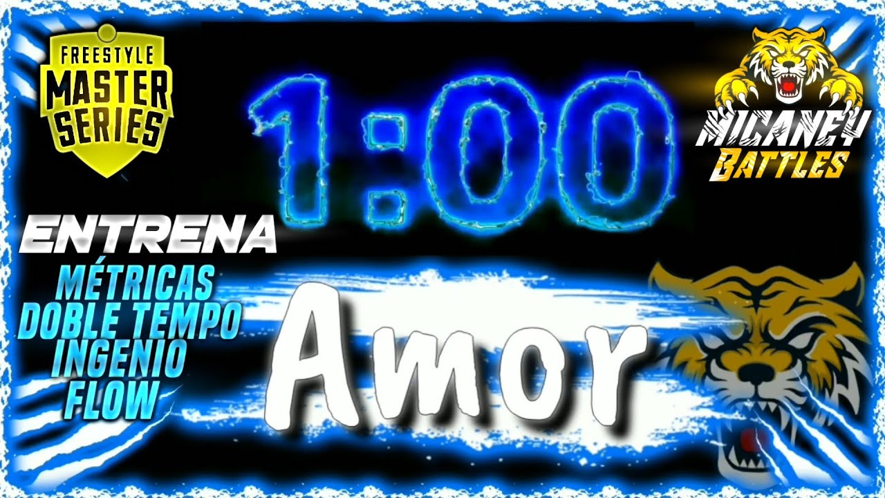 ENTRENA TU RAP/FREESTYLE | BASE DE RAP CON PALABRAS FORMATO FMS ...