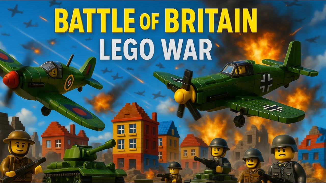 LEGO Battle of Britain: RAF vs Luftwaffe | Epic WWII Dogfights | LEGO ...