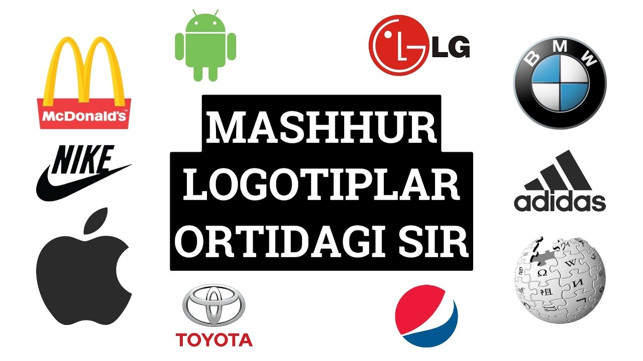 Mashhur 15 Logotipga Yashiringan Sir - YouTube