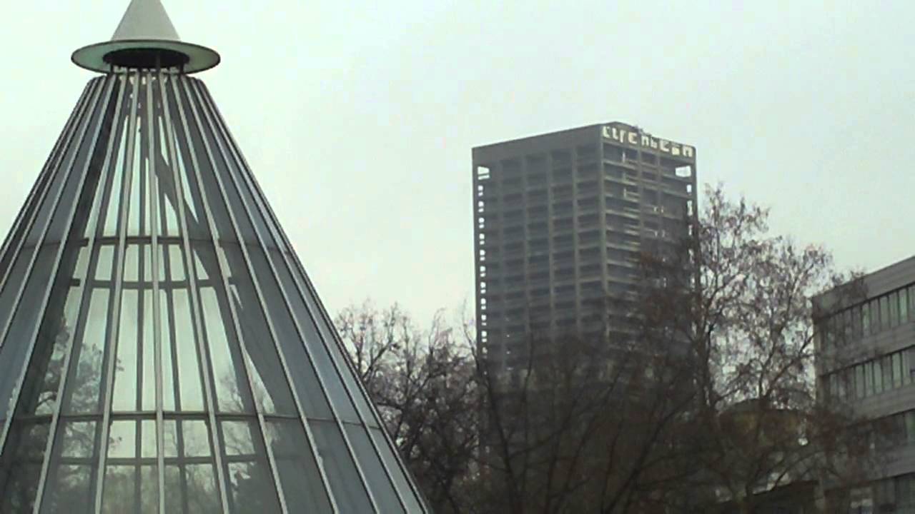 Frankfurt AfE Tower Demolition Frankfurt uni Turm Sprengung - YouTube