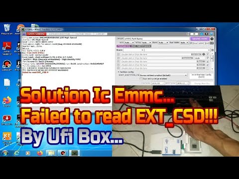 Ic Emmc Failed To Read EXT_CSD!!! By UFI Box - YouTube