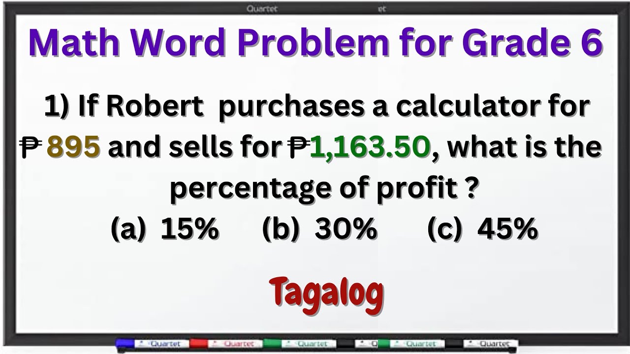 Percentage Word Problem For Grade 6 TAGALOG Learn From Teacher percentage-word-problem-for-grade-6-tagalog-learn-from-teacher