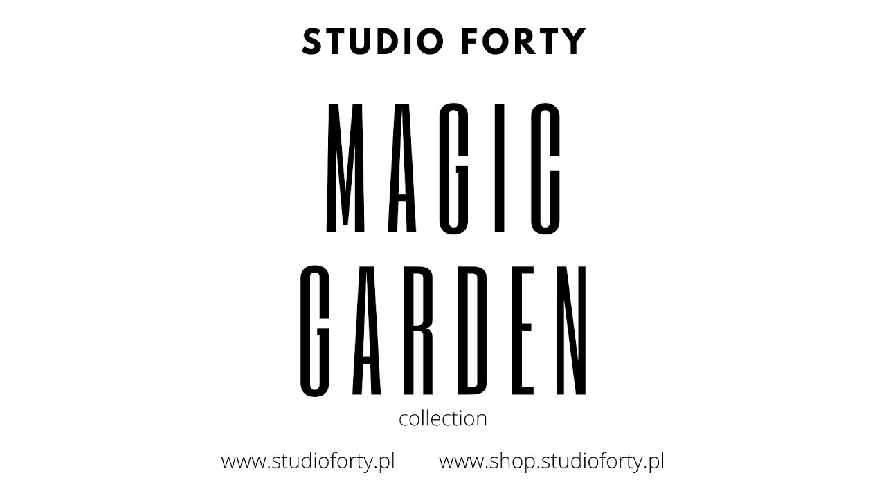 Magic Garden - wiosenna kolekcja Studio Forty - YouTube