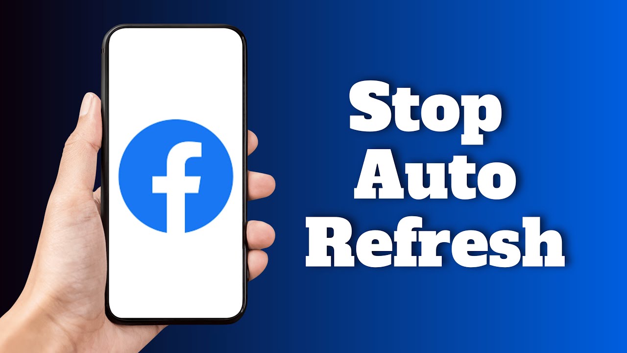 How to Stop Auto Refresh on Facebook - YouTube