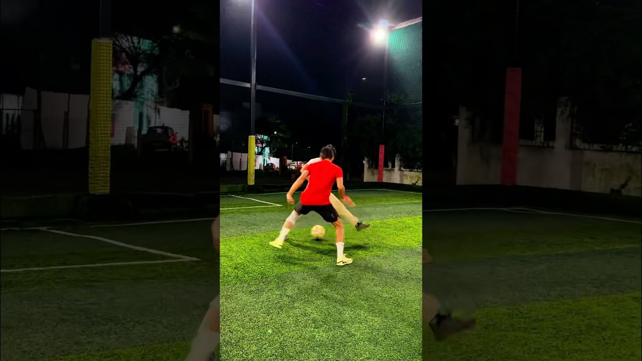 Learn this crazy football skill ⚽️ #shorts - YouTube
