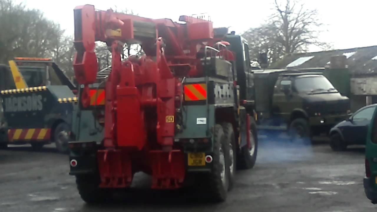 foden recovery 6x6 - YouTube