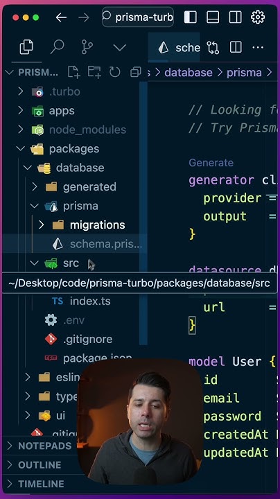 How to Use Prisma with Turborepo - YouTube