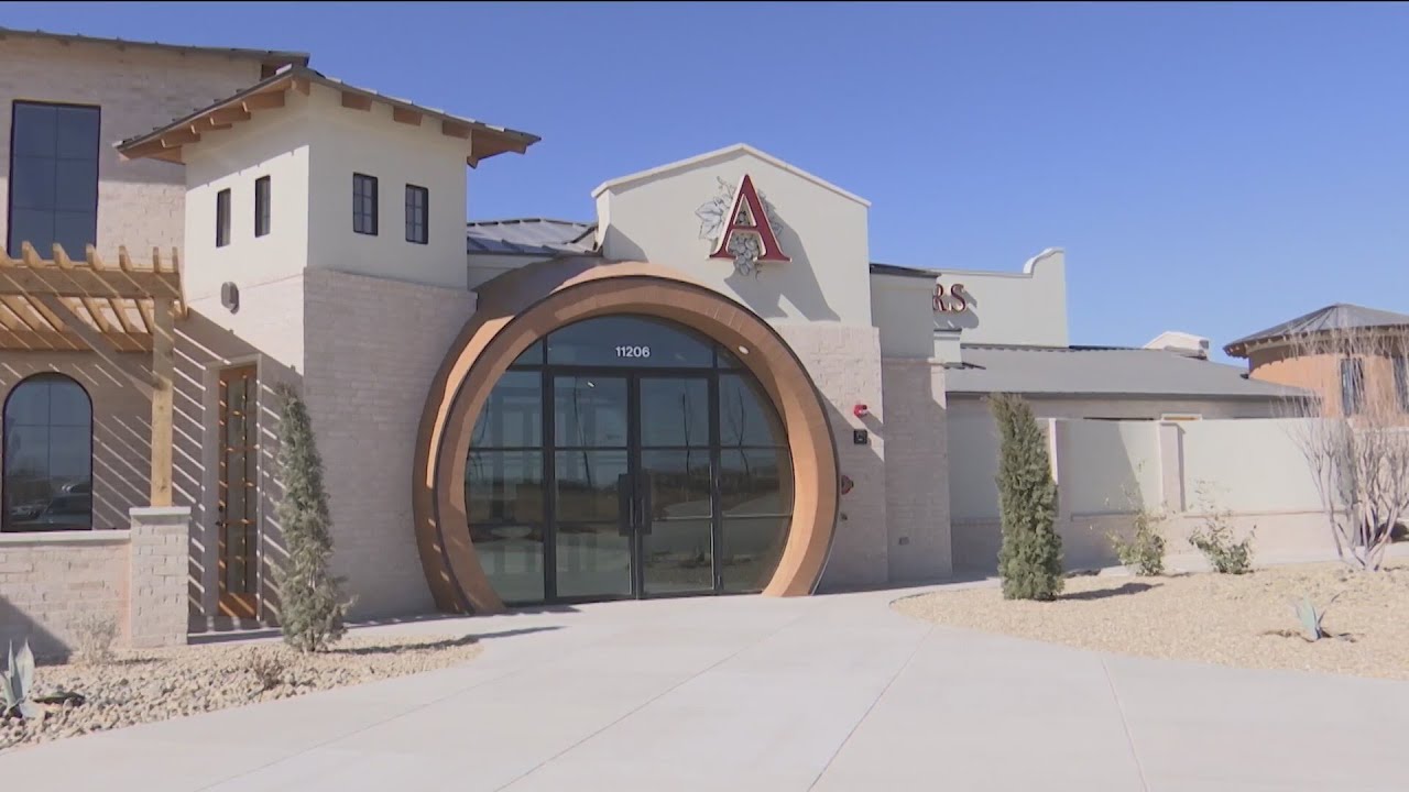 Adelphos cellars opens in Lubbock after years in the making - YouTube