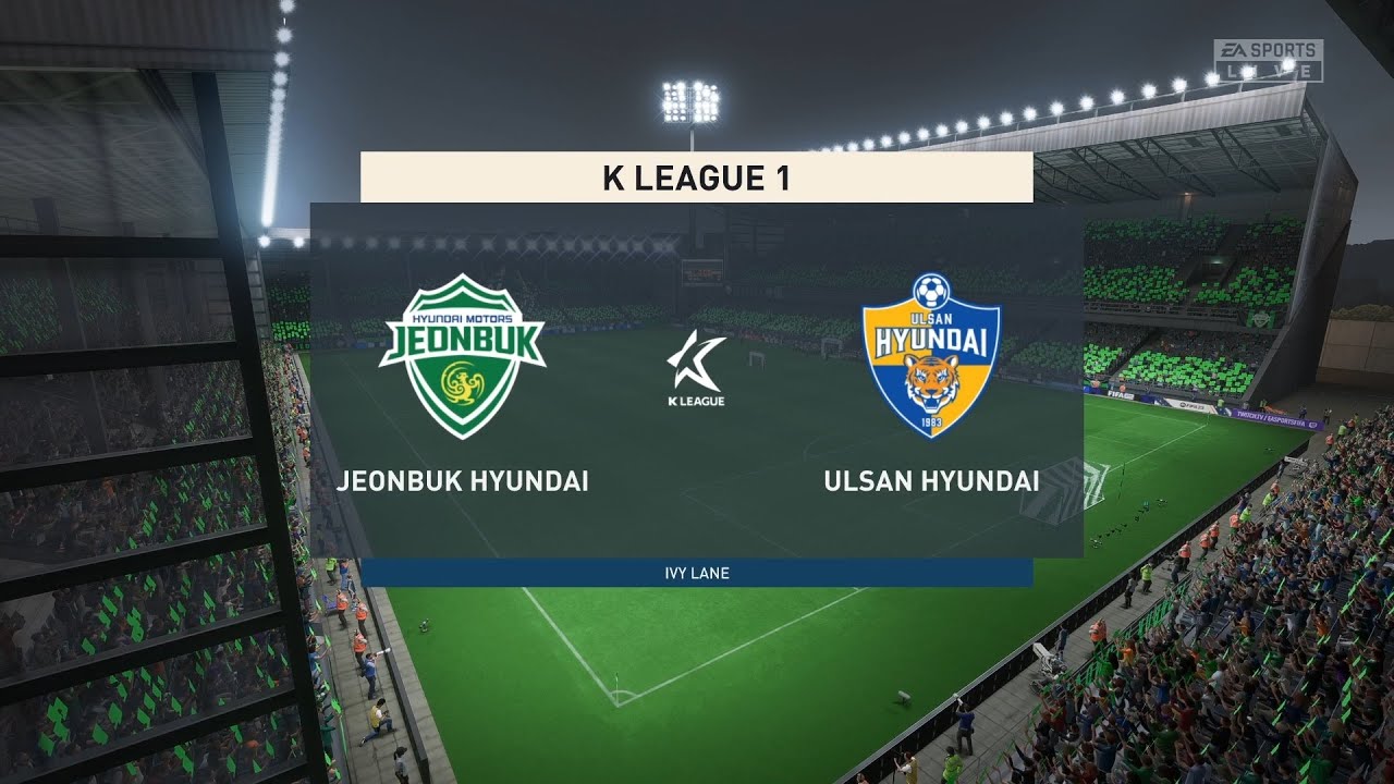 FIFA 23 K LEAGUE 16R JEONBUK HYUNDAI vs ULSAN HYUNDAI - YouTube