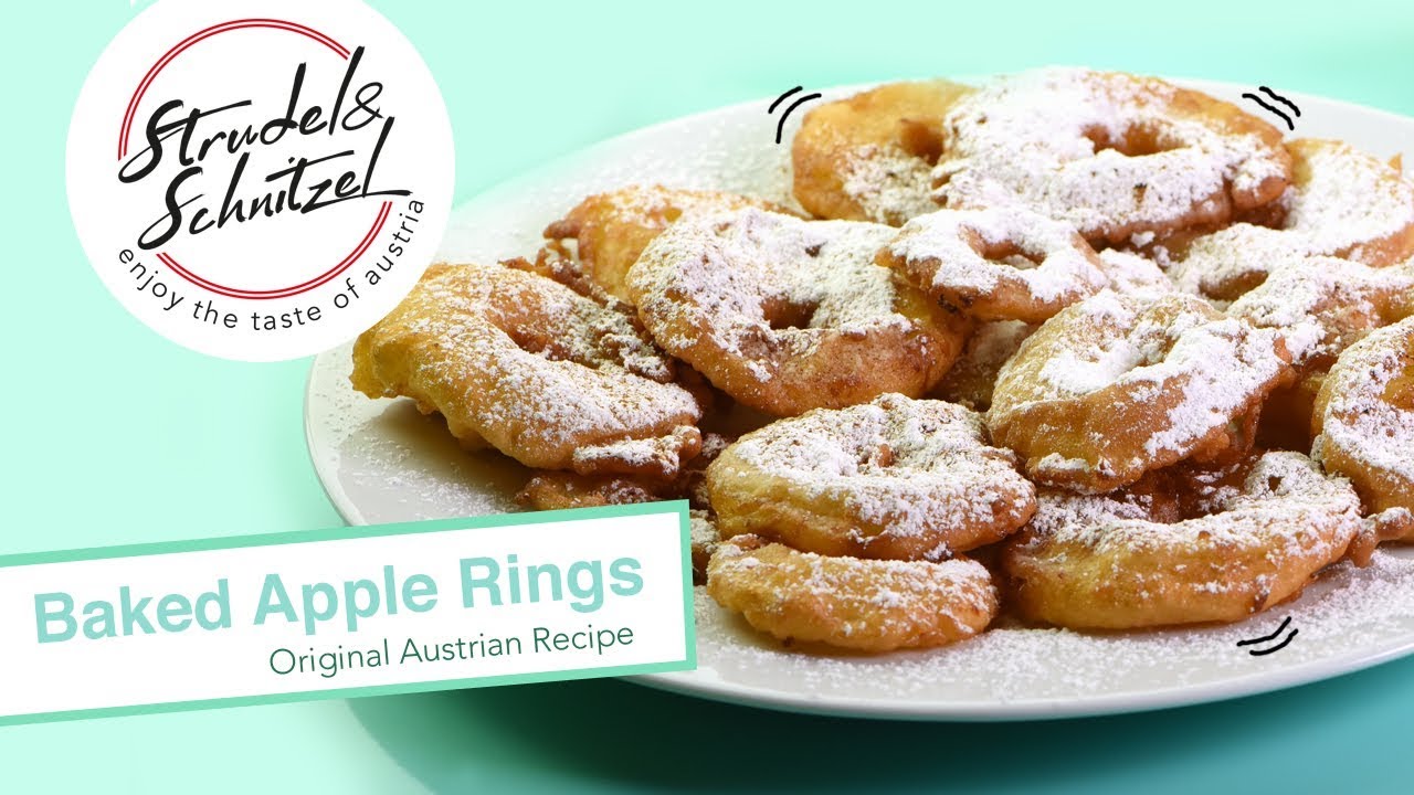 Baked Apple Rings | Gebackene Apfelringe | Original Austrian Recipe ...