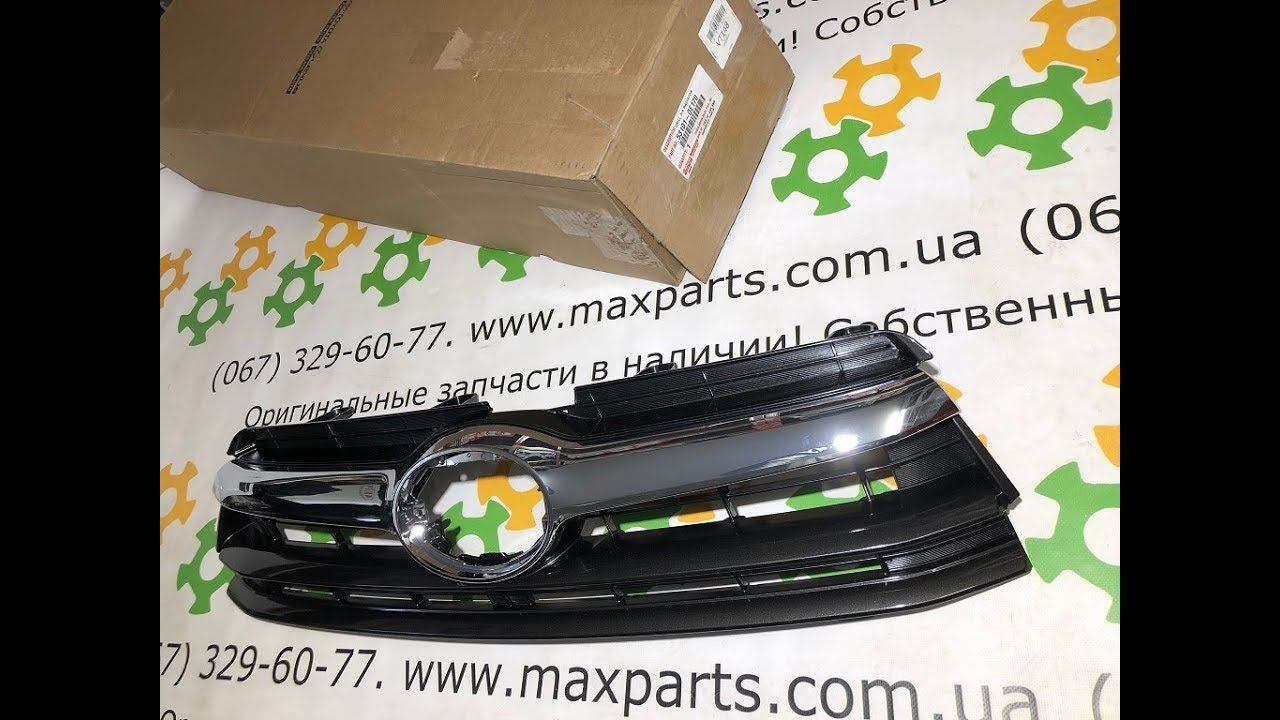 531010E170 53101-0E170 Оригинал решетка радиатора Toyota Highlander ...